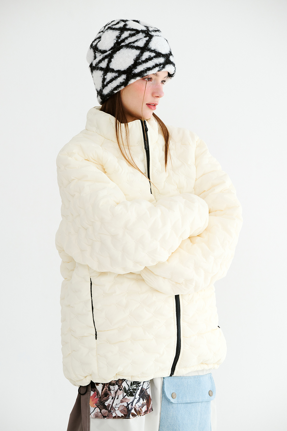 비에스래빗 2425 BSRABBIT SOFTLY BEANIE TANGLED WHITE 스노우보드 비니 - 사이즈 & 후기 ...